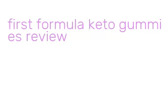 (Official) First Formula Keto Gummies Review - AmisCorbin.com